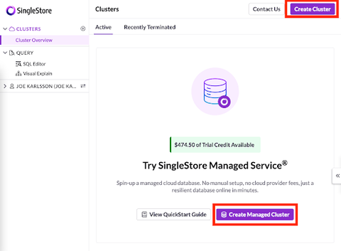 How to Use SingleStore and Node.js
