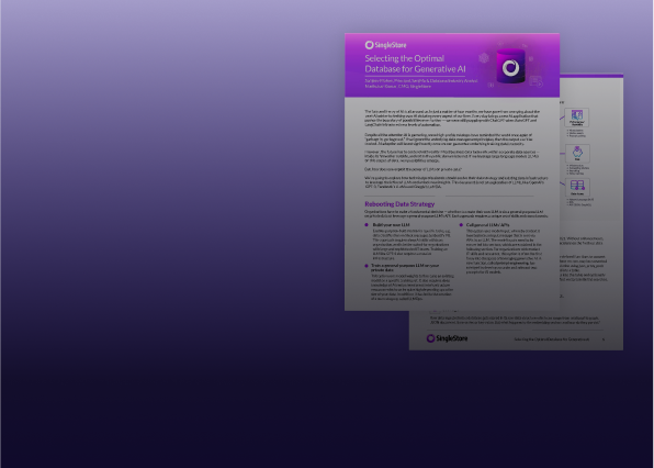 SingleStore | The Real-Time Data Platform for Intelligent Applications
