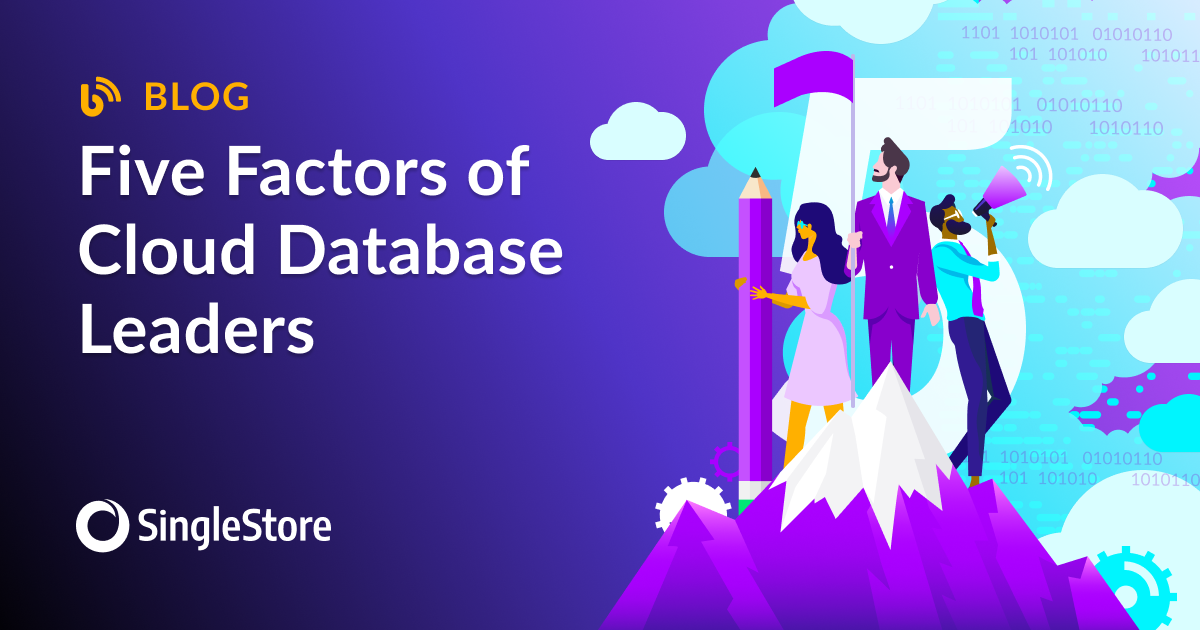 Five Factors of Cloud Database Leaders