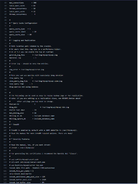 MySQL Error: Out of Memory