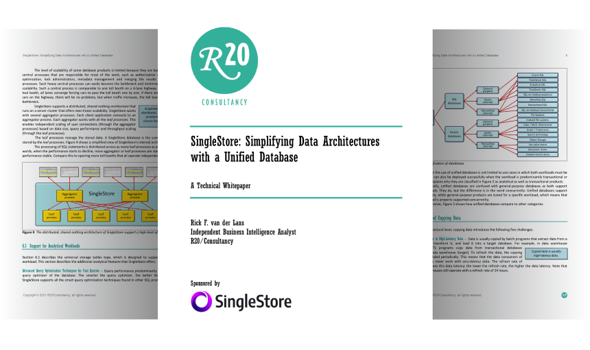 Simplifying Data Architectures with a Unified Database | SingleStore
