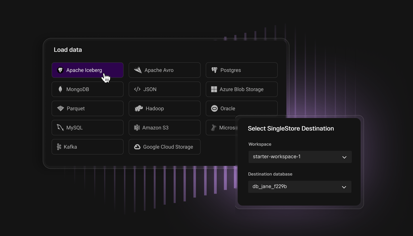 Data Integration Singlestore