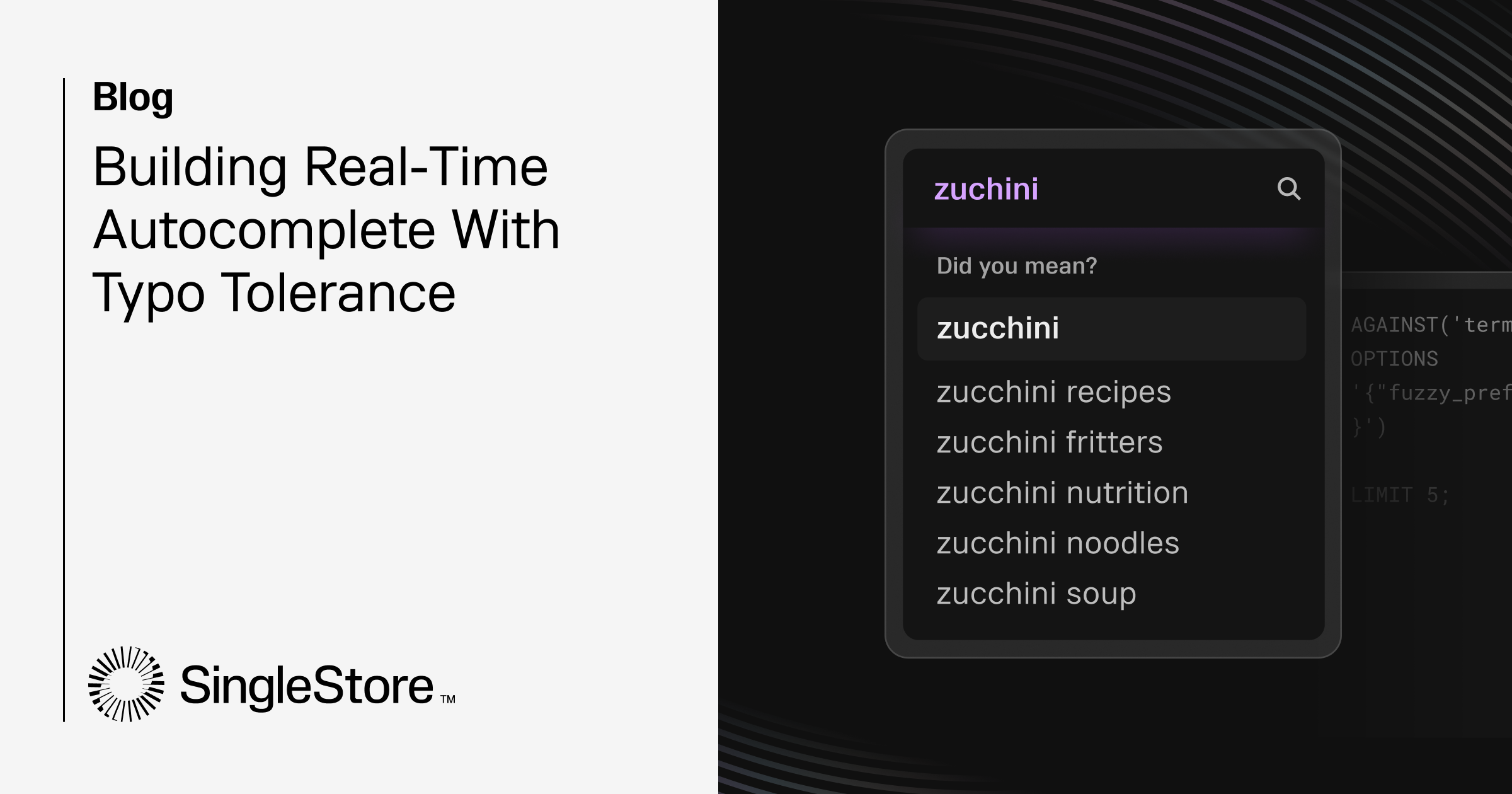 Building Real-Time Autocomplete With Typo Tolerance