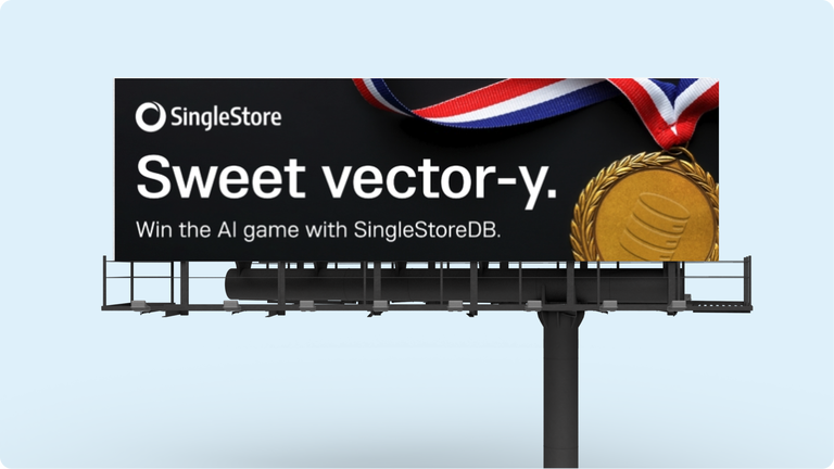 SingleStore Billboards: Sky-High Stories
