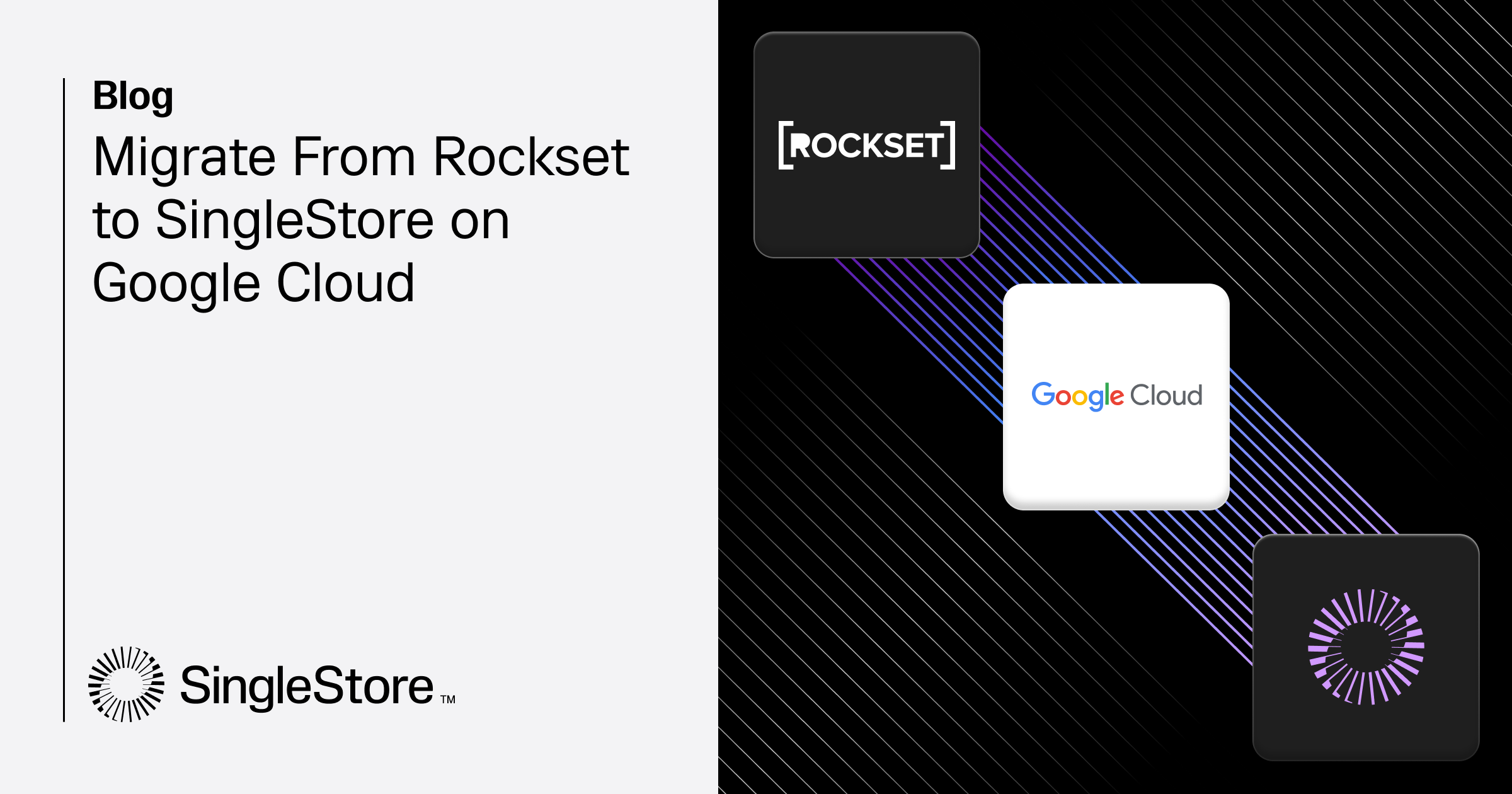 Migrate From Rockset to SingleStore on Google Cloud