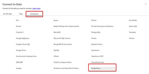 Connect with Tableau Server · SingleStore Helios Documentation