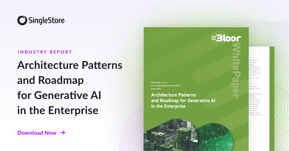 Architecture Patterns and Roadmap for Generative AI in the Enterprise