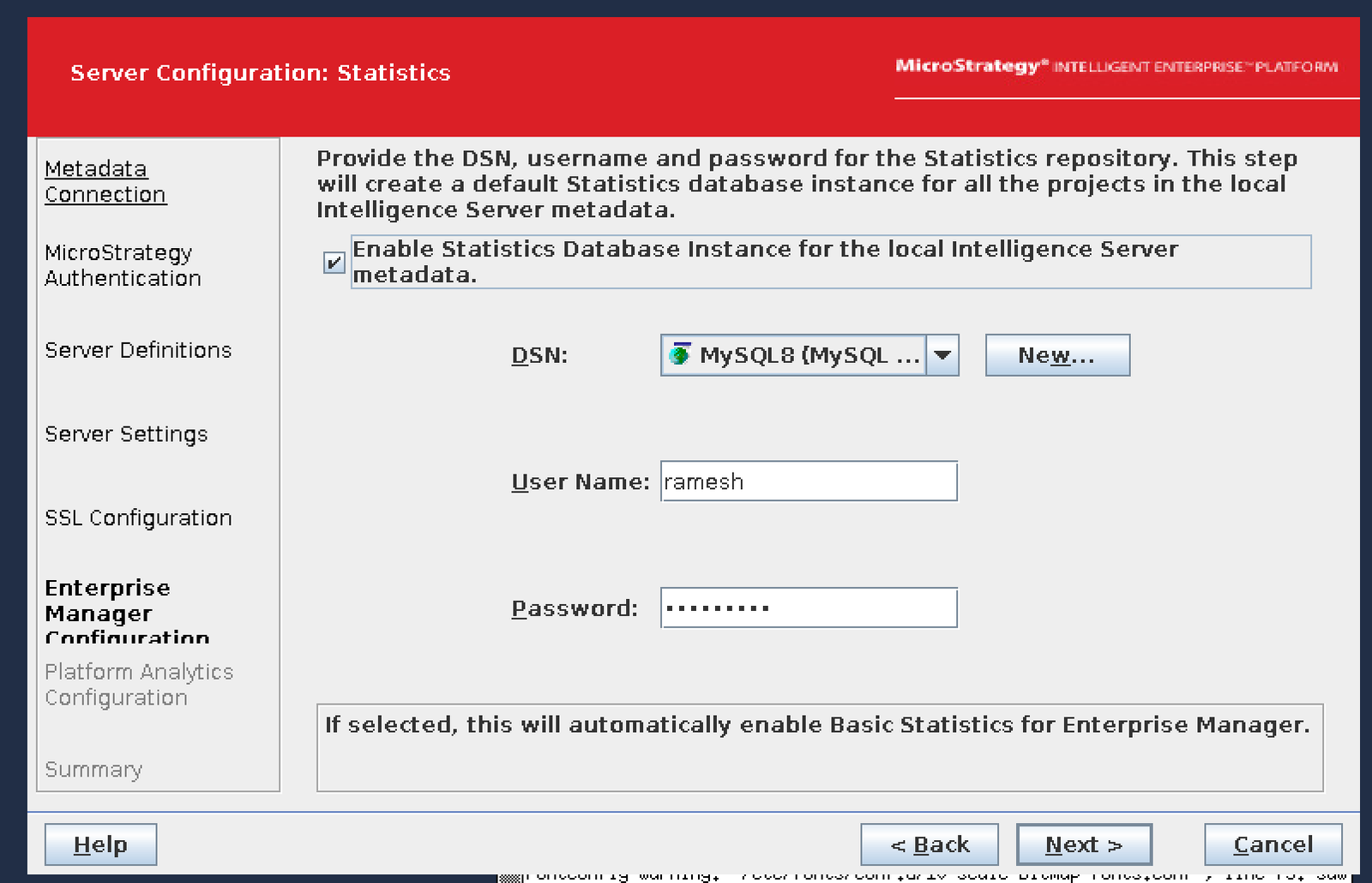 Connect with MicroStrategy · SingleStore Documentation