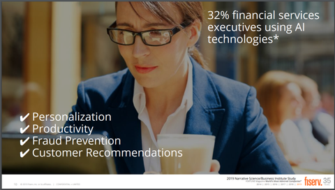 Fiserv on Machine Learning & Real-Time Analytics at Financial Institutions