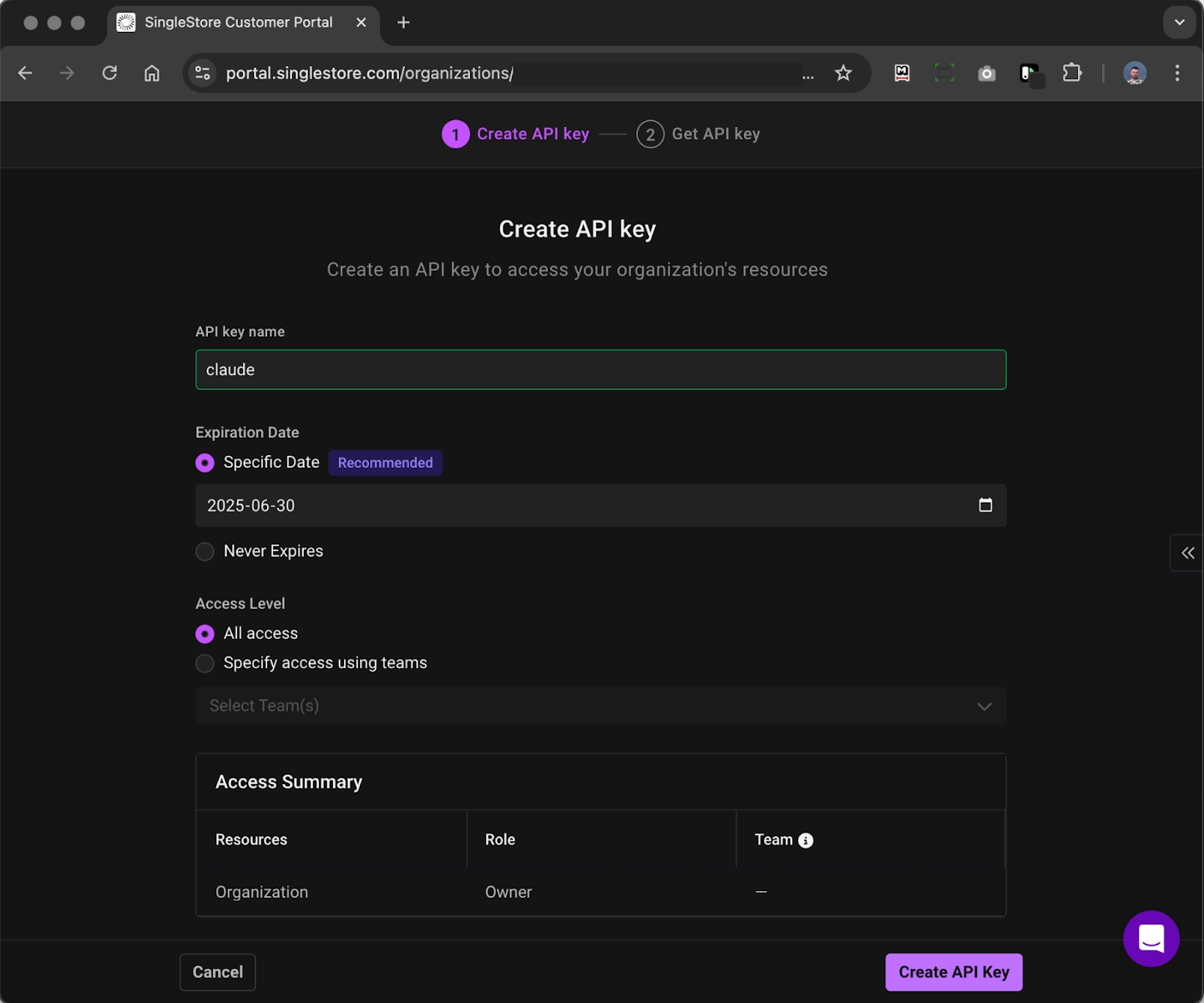 SingleStore MCP Server with Claude