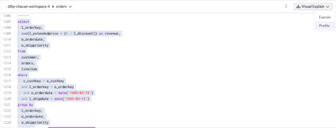 Using Visual Profile in SingleStore for Performance Tuning