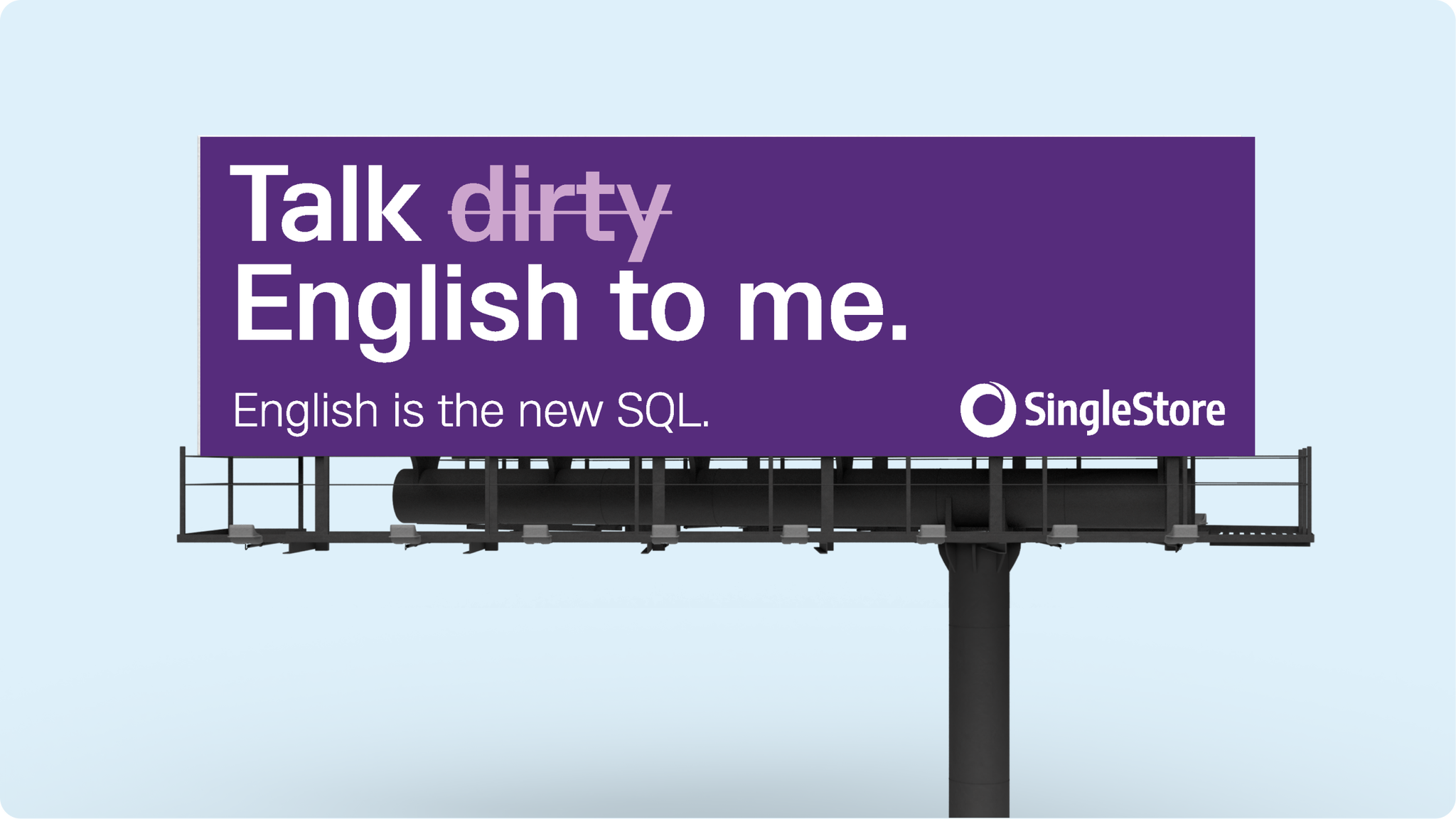 SingleStore Billboards: Sky-High Stories