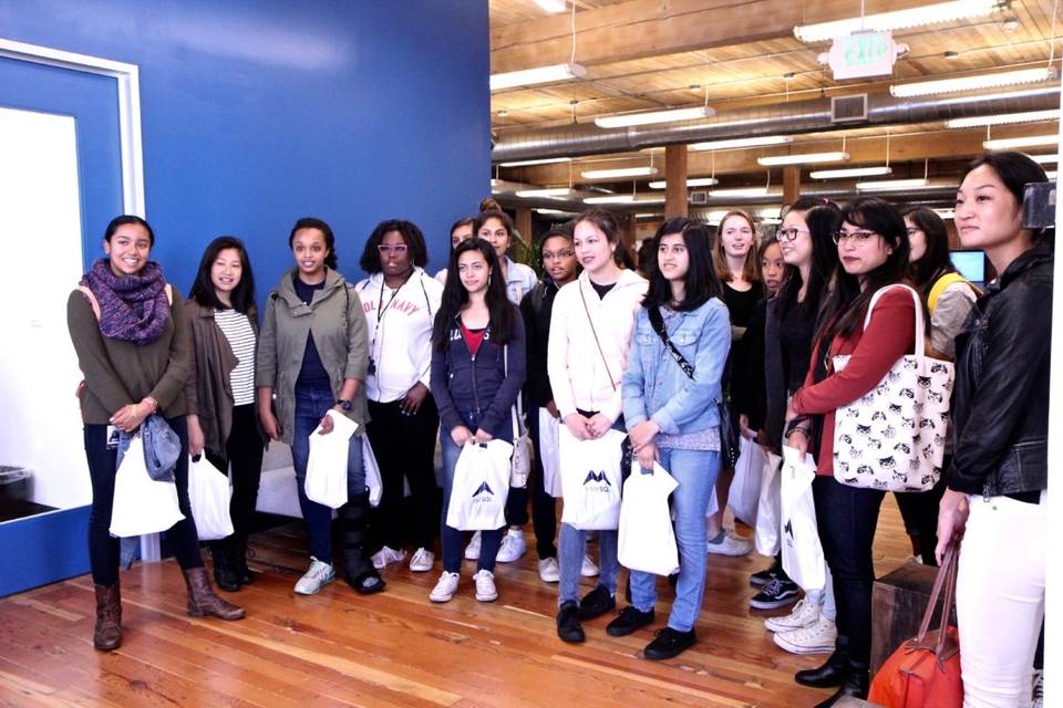 Girls Who Code Meet the Women of SingleStore