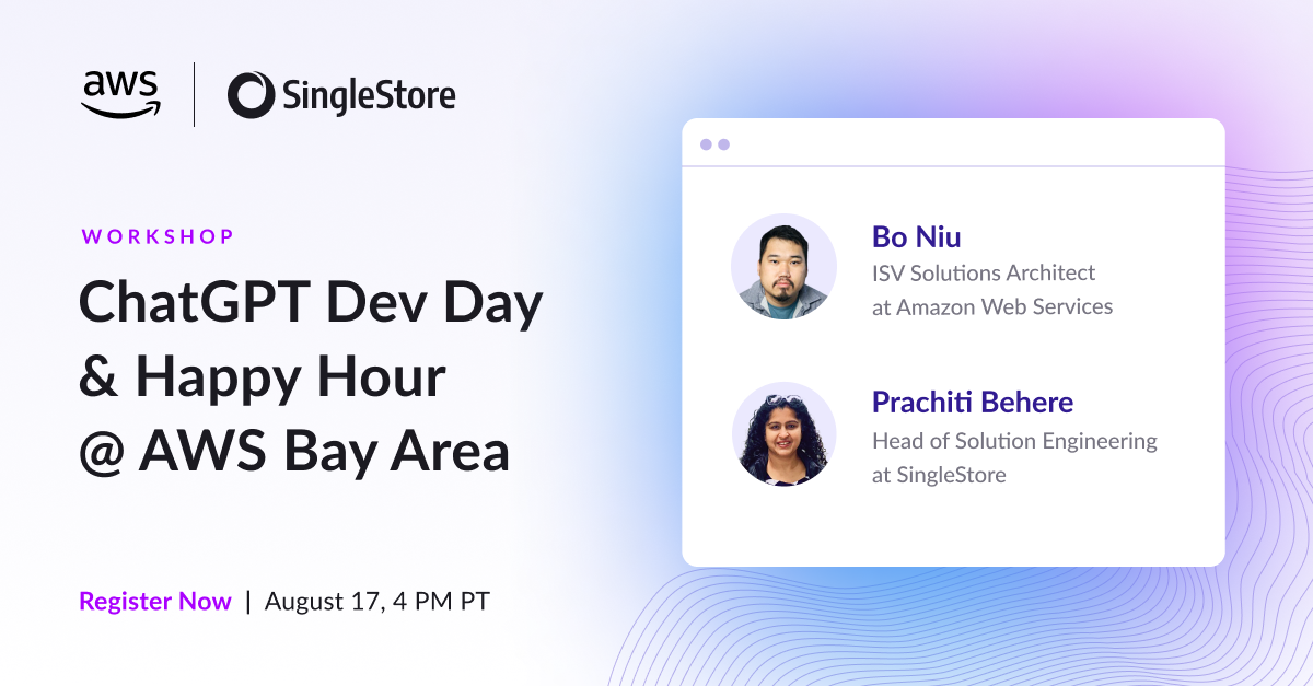 SingleStore is The Single Database for All Data-Intensive Applications