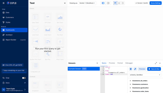 Embedded Real Time Analytics With Explo And Singlestore