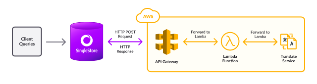 AWS Translate and SingleStore