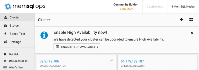 New SingleStore Ops Comes with Database Speed Test