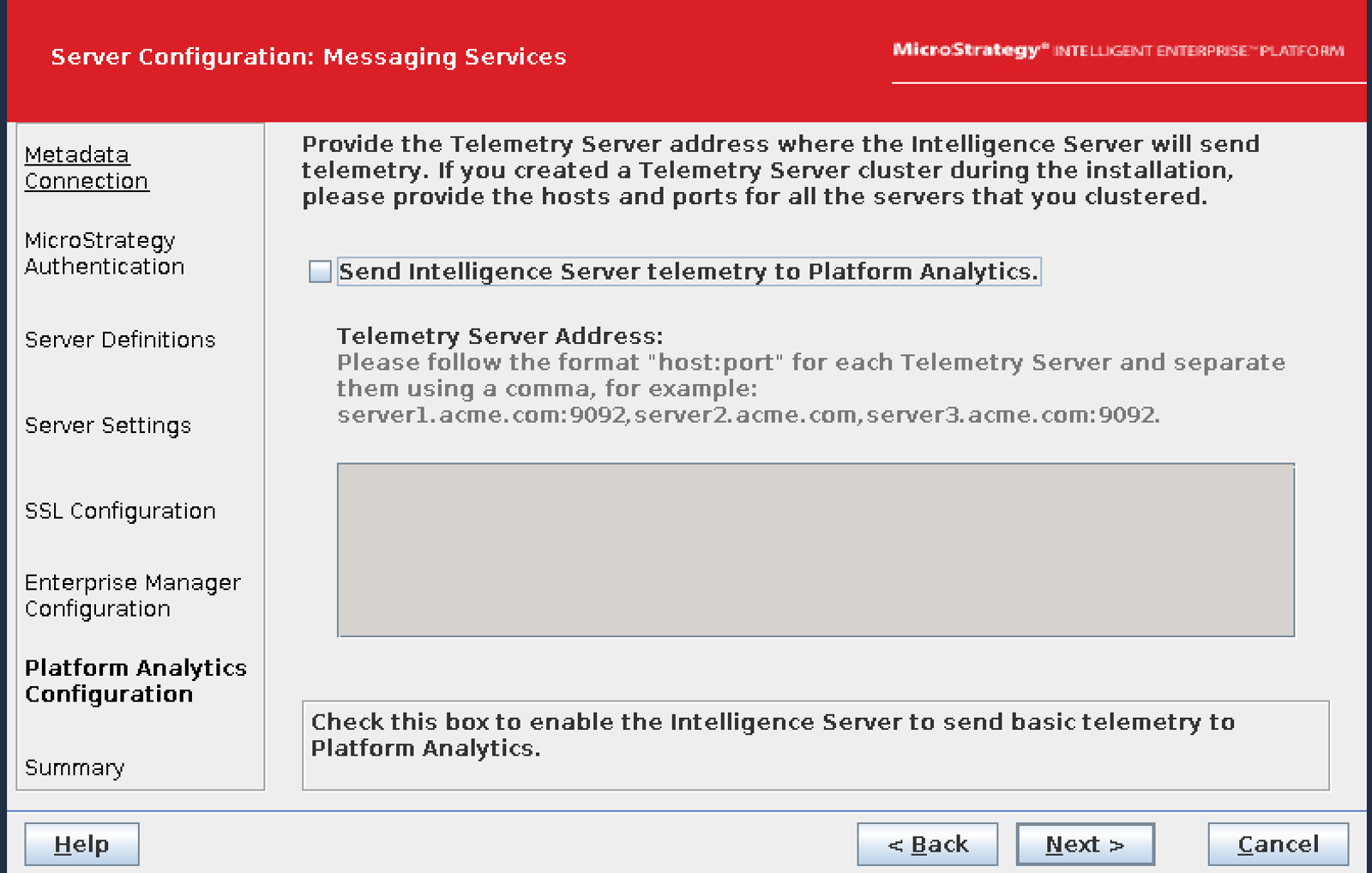 Connect with MicroStrategy · SingleStore Documentation