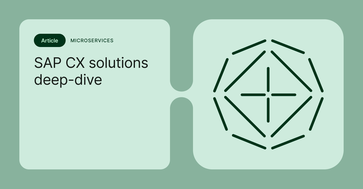 SAP CX Solutions - What SAP Customer Experience Has to Offer | Alokai