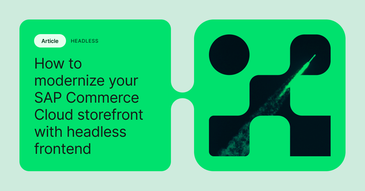 Headless Frontend A Modern Solution For Sap Cc Storefronts Alokai And Grid Dynamics