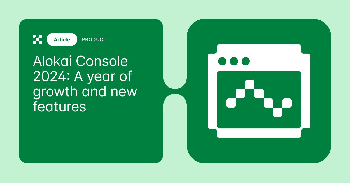 Alokai Console 2024: A year of Growth and New Features