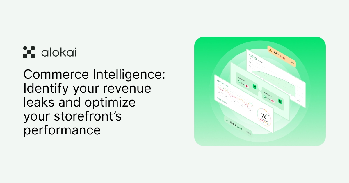 Alokai Commerce Intelligence: Your Go-To Ecommerce Analytics Solution