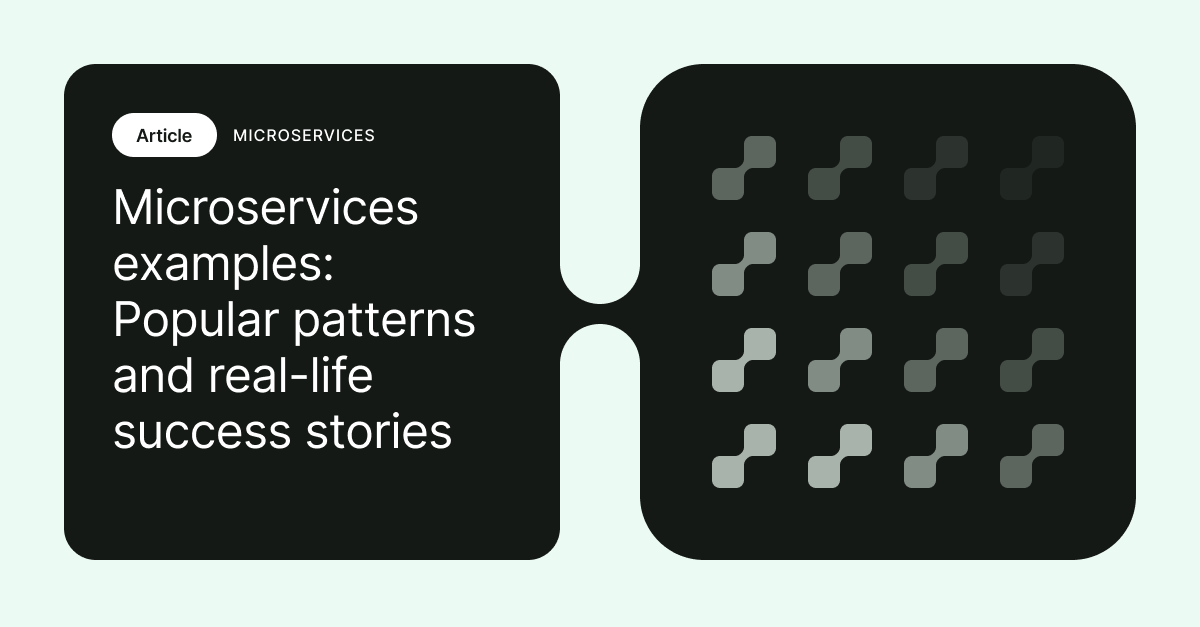 Microservices examples and real-life ecommerce success stories | Alokai