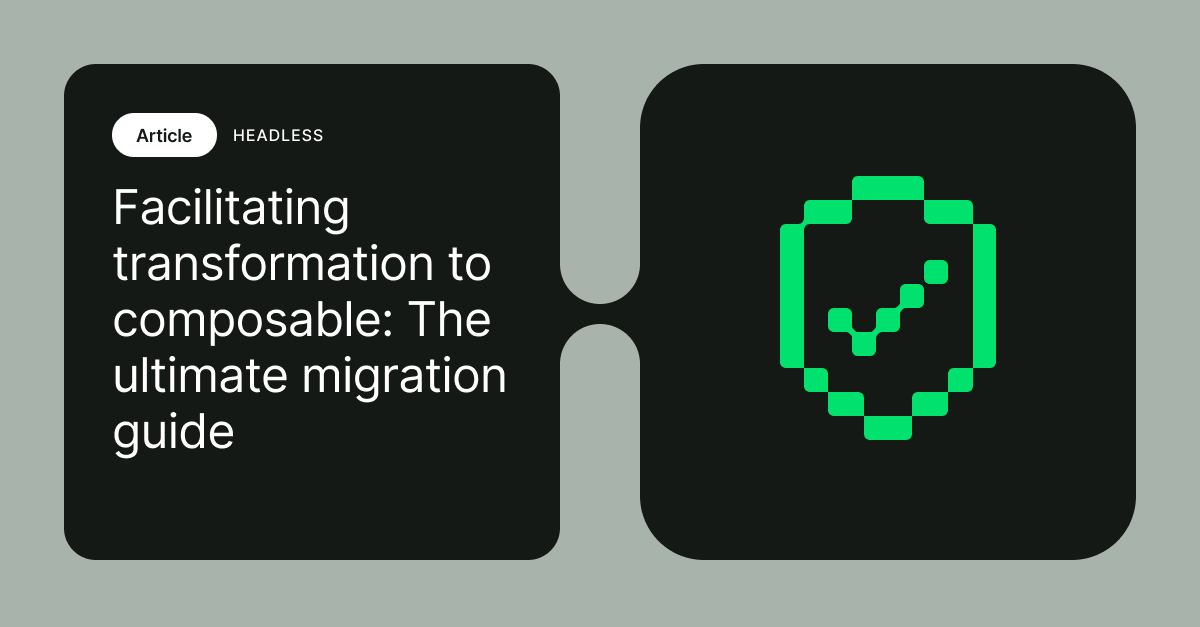 First steps to a composable commerce migration | Alokai