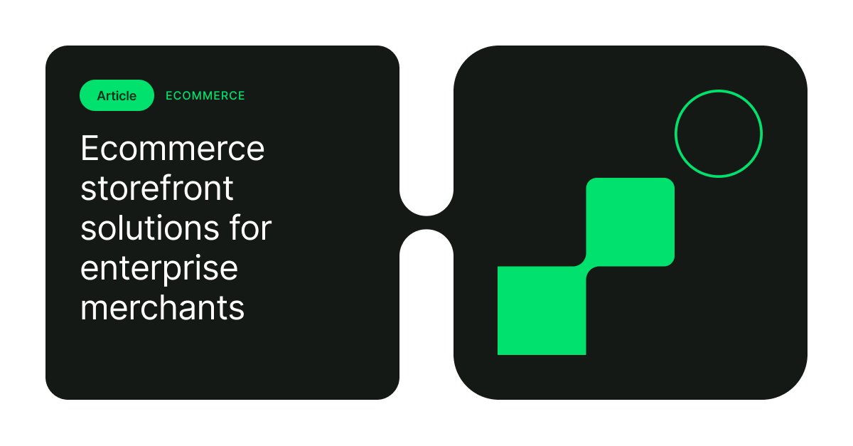 Best ecommerce storefront solutions: A guide for modern business | Alokai