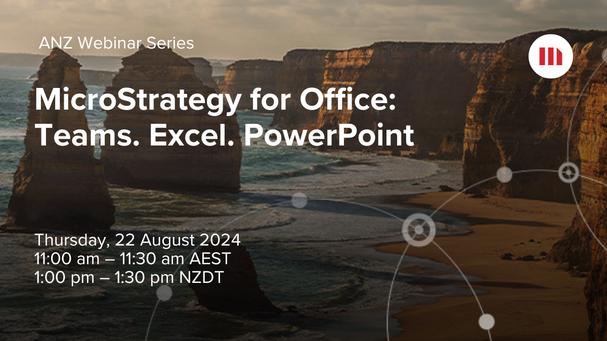 Boost Productivity with MicroStrategy and Microsoft Office