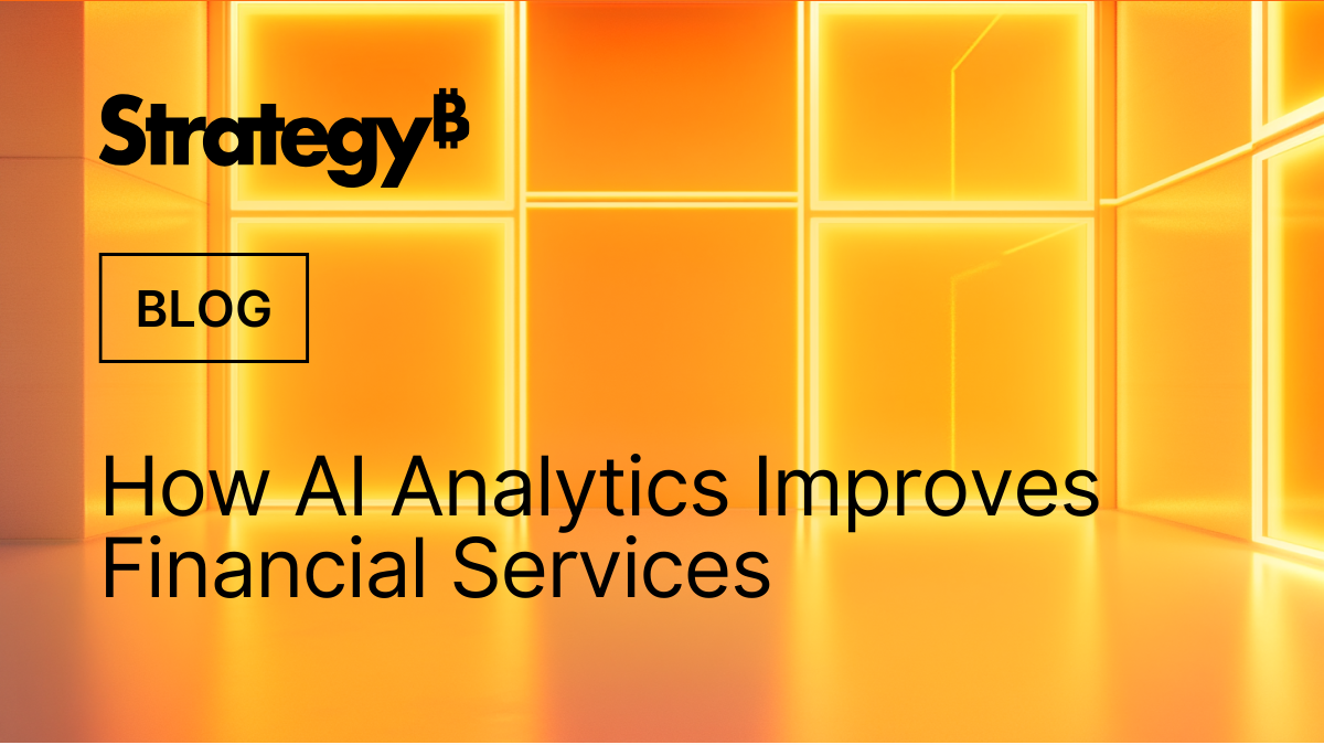How AI Analytics Improves Financial Services