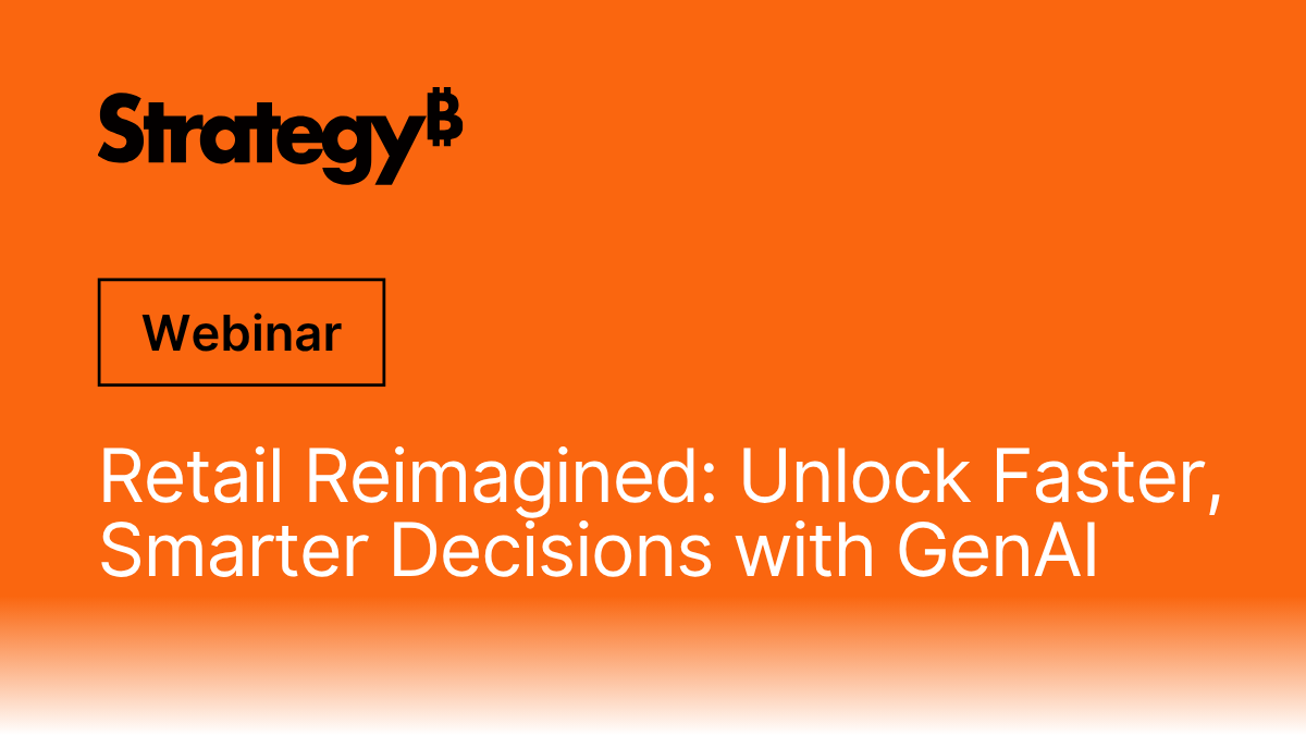 Retail Reimagined: Unlock Faster, Smarter Decisions with GenAI