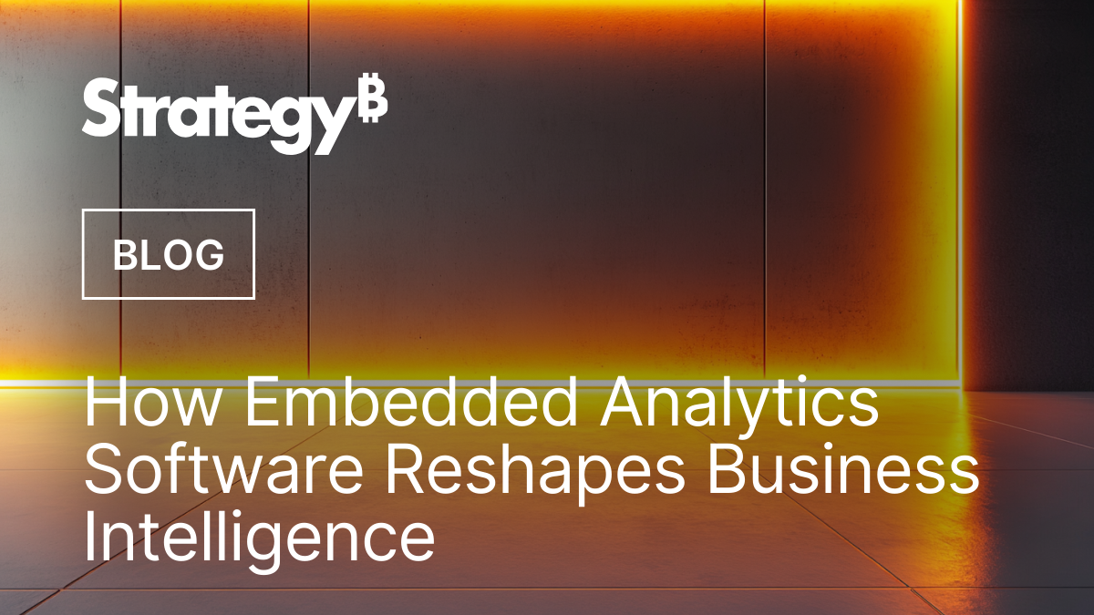 How Embedded Analytics Software Reshapes Business Intelligence