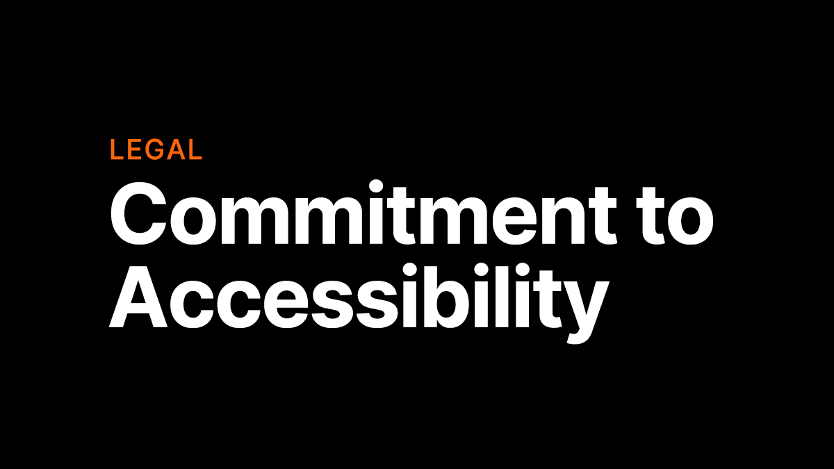 Commitment to Accessibility
