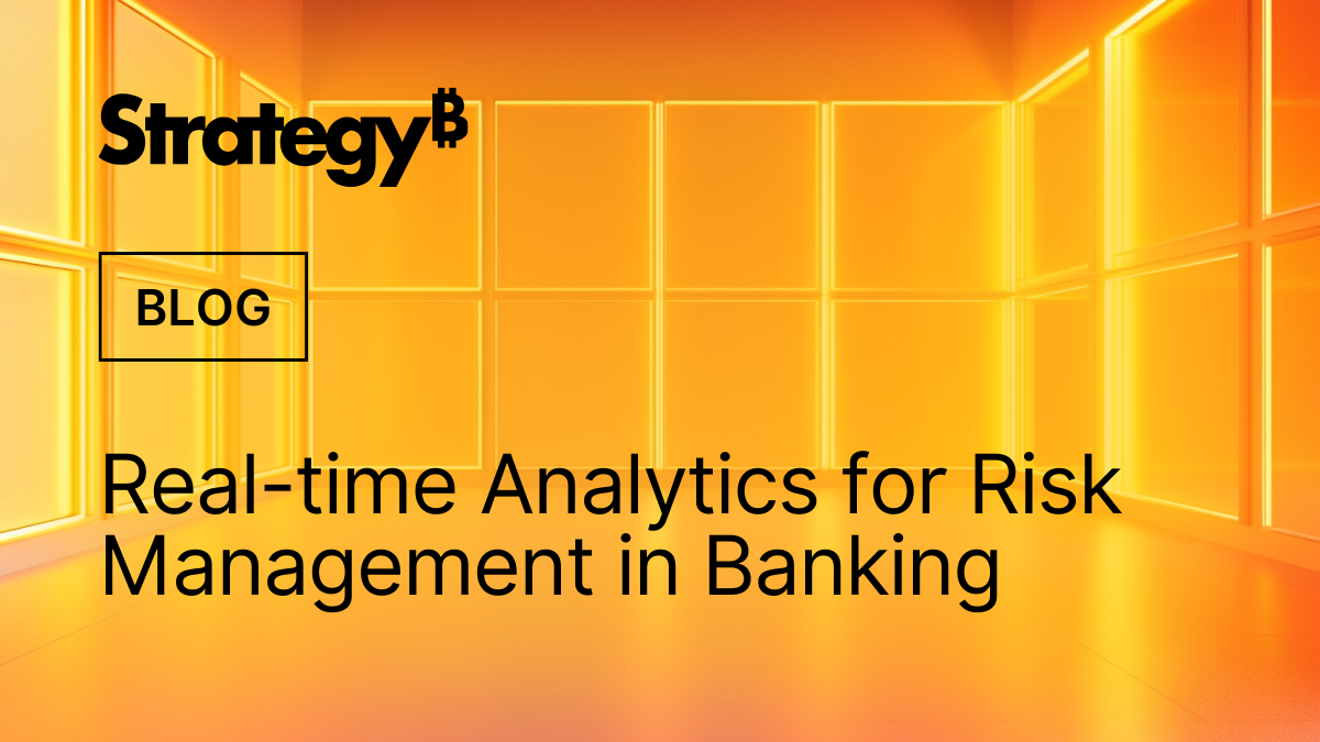 Real-time Analytics for Risk Management in Banking