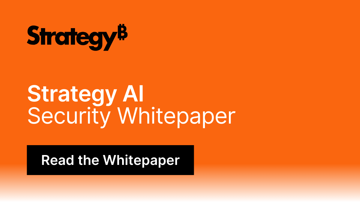 Strategy AI Security Whitepaper