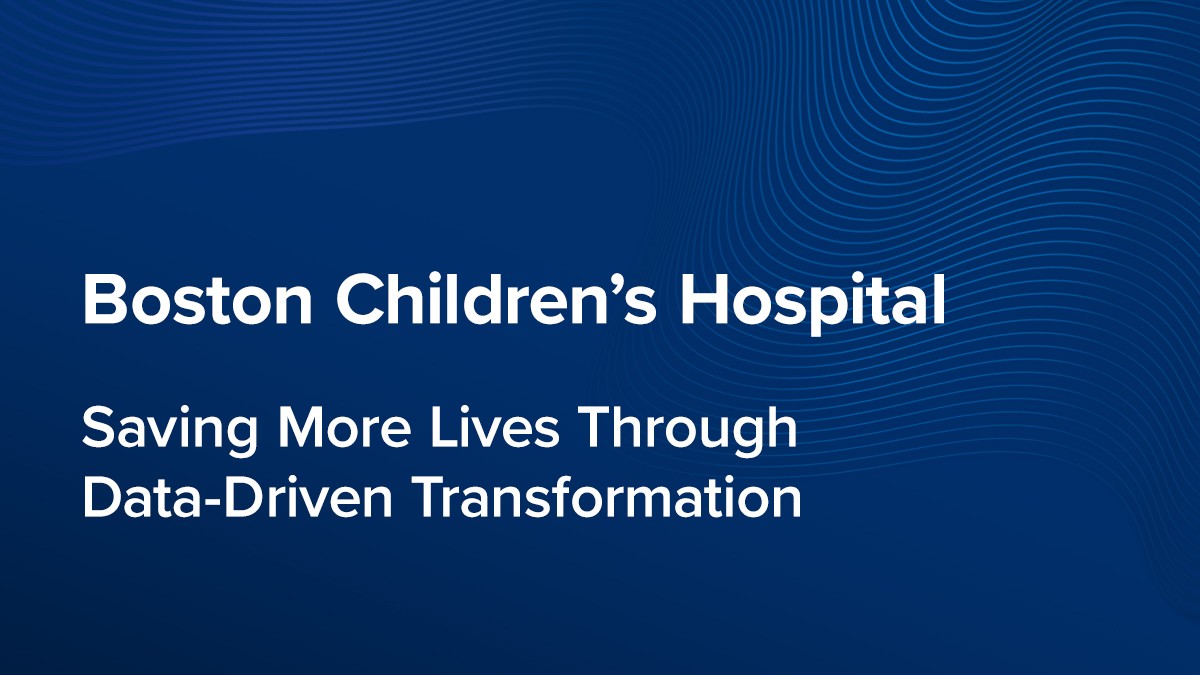 Saving More Lives Through Data-Driven Transformation Saving More Lives Through Data-Driven Transformation