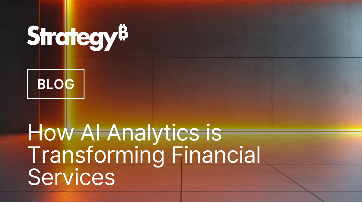 How AI Analytics is Transforming Financial Services