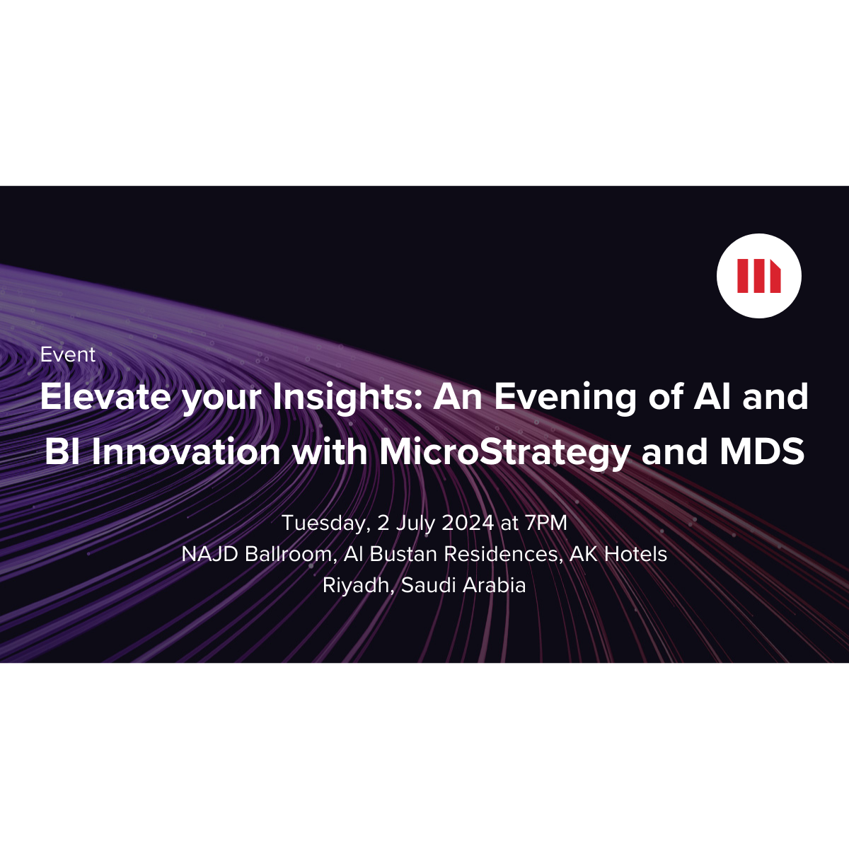 Elevate your Insights: An Evening of AI and BI Innovation with MicroStrategy and MDS