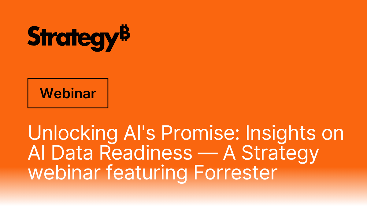 Unlocking AI's Promise: Insights on AI Data Readiness — A Strategy webinar featuring Forrester