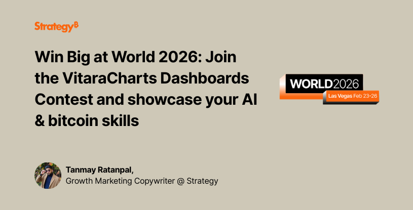 Win Big at World 2026: Join the VitaraCharts Dashboards Contest and ...