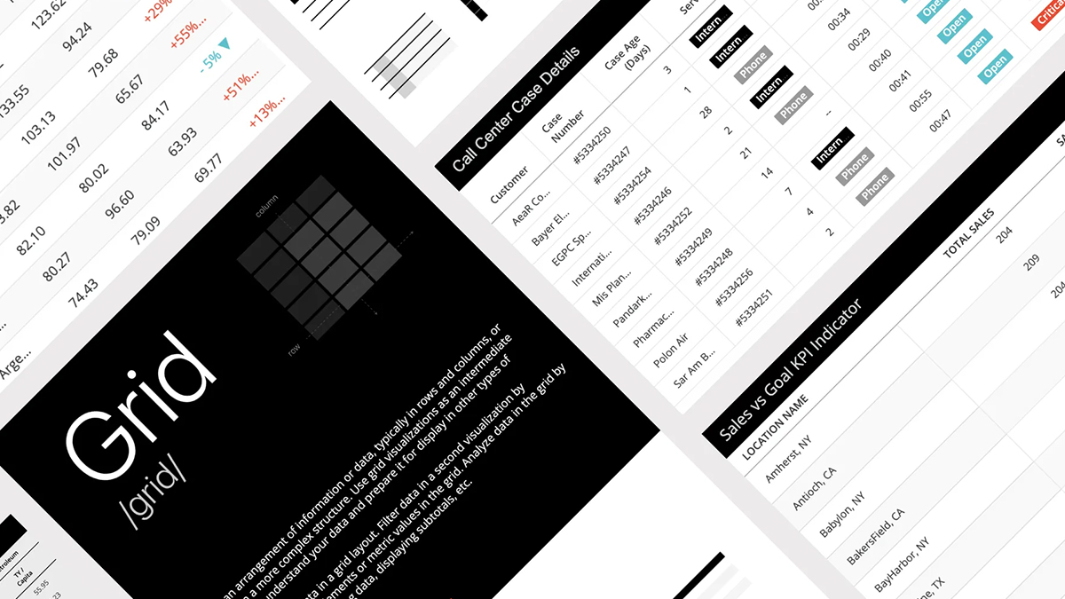 Top 5 grid design hacks — Performance Indicator, Custom Label, Arrows ...