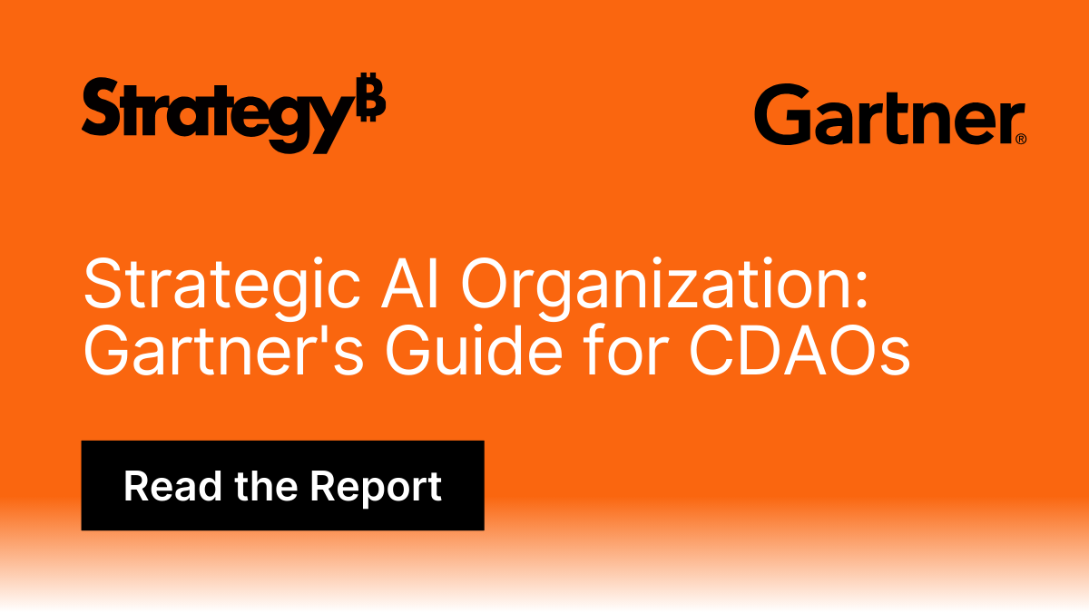 Strategic AI Organization: Gartner's Guide for CDAOs