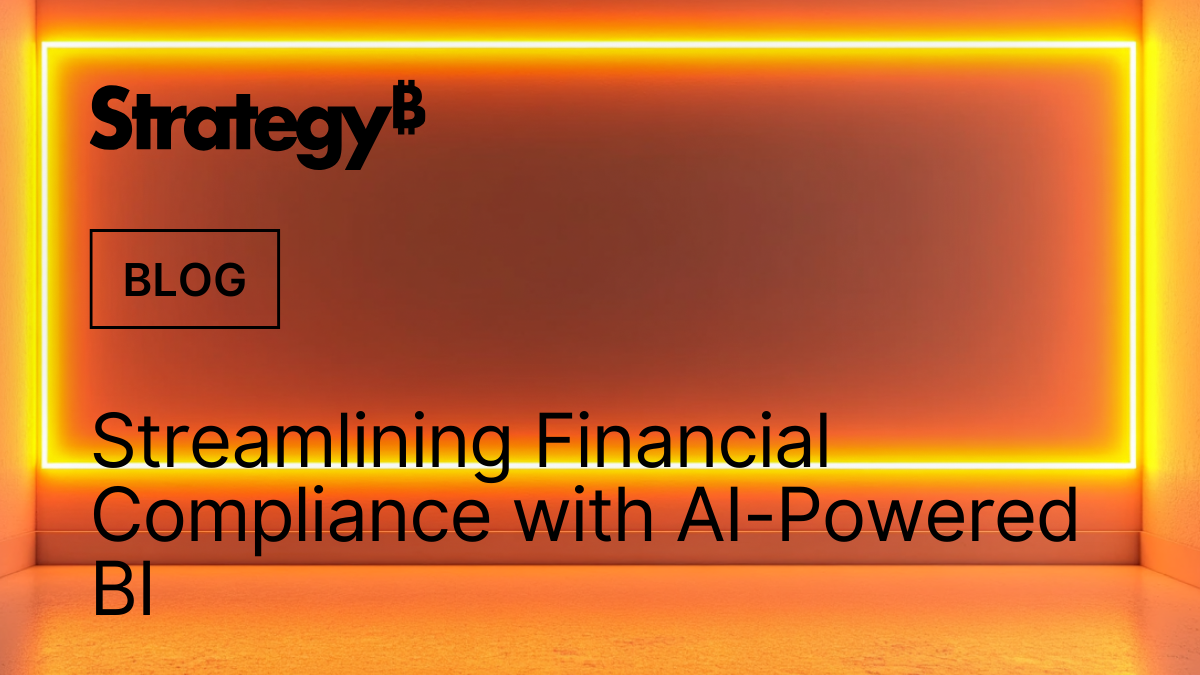 Streamlining Financial Compliance with AI-Powered BI