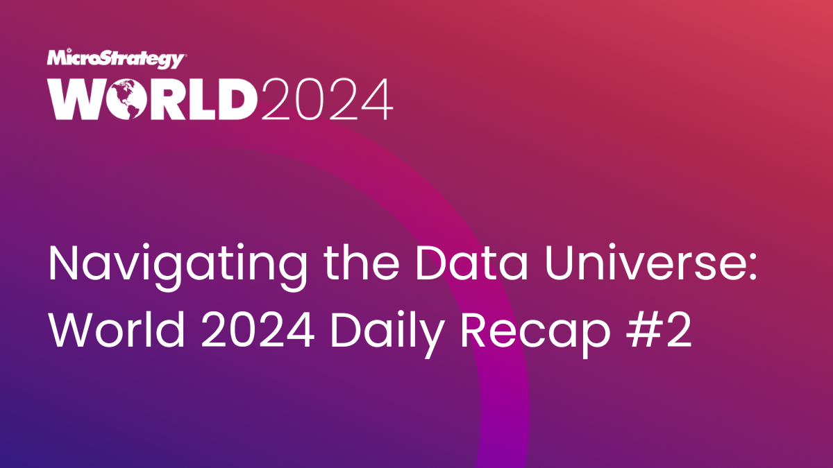 Navigating the Data Universe: World 2024 Daily Recap #2