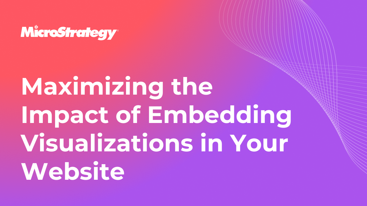 Maximizing the Impact of Embedding Visualizations in Your Website