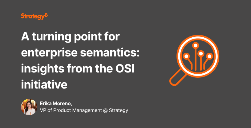 A turning point for enterprise semantics: insights from the OSI initiative