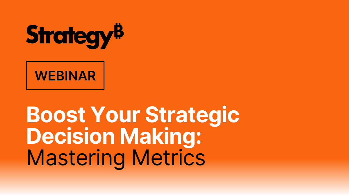 Boost Your Strategic Decision Making: Mastering Metrics
