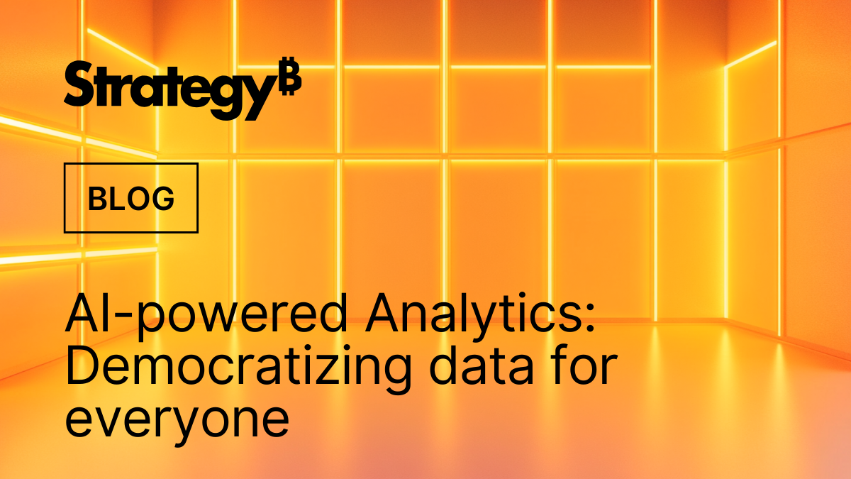 AI-powered Analytics: Democratizing data for everyone