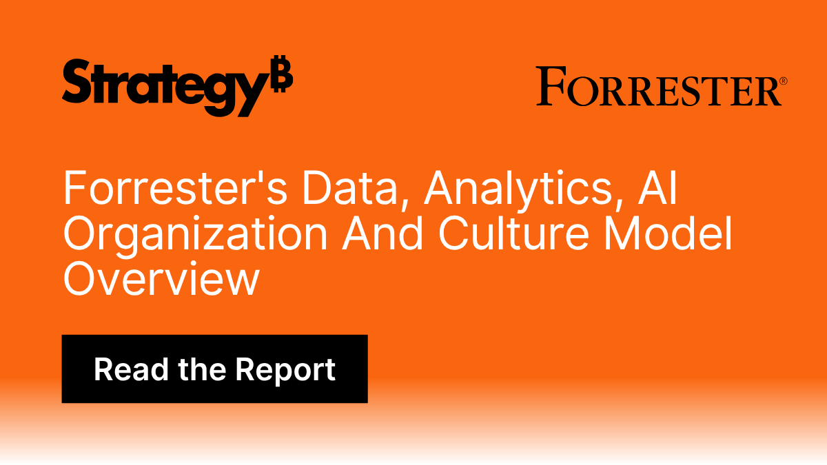 Forrester's Data, Analytics, AI Organization And Culture Model Overview